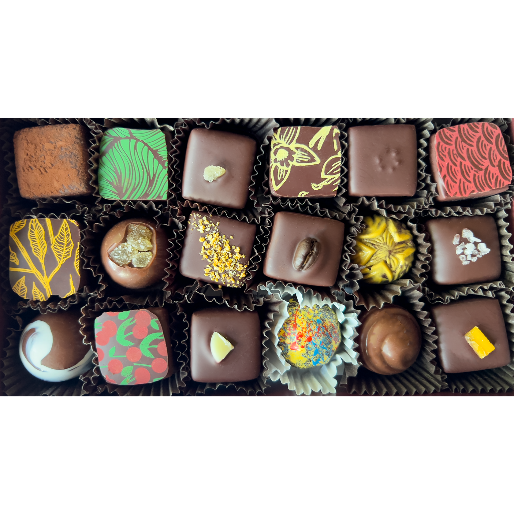 BONBONS / TRUFFLES - 18-piece Driftless Indulgence Assortment ...